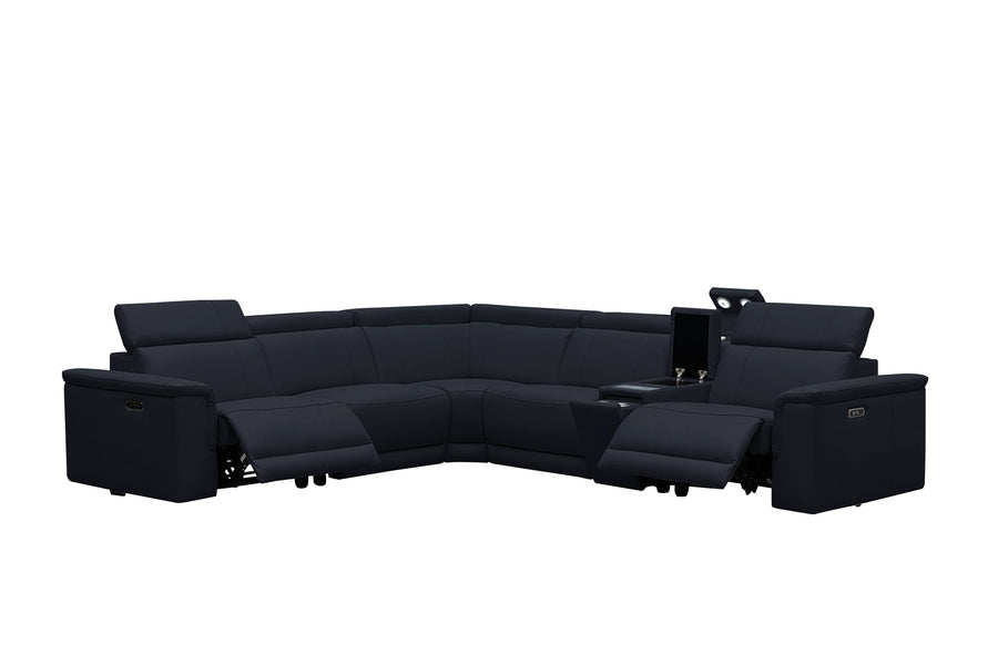 Buy Centro Leather Electric Recliner Lounge - Fusion Furniture