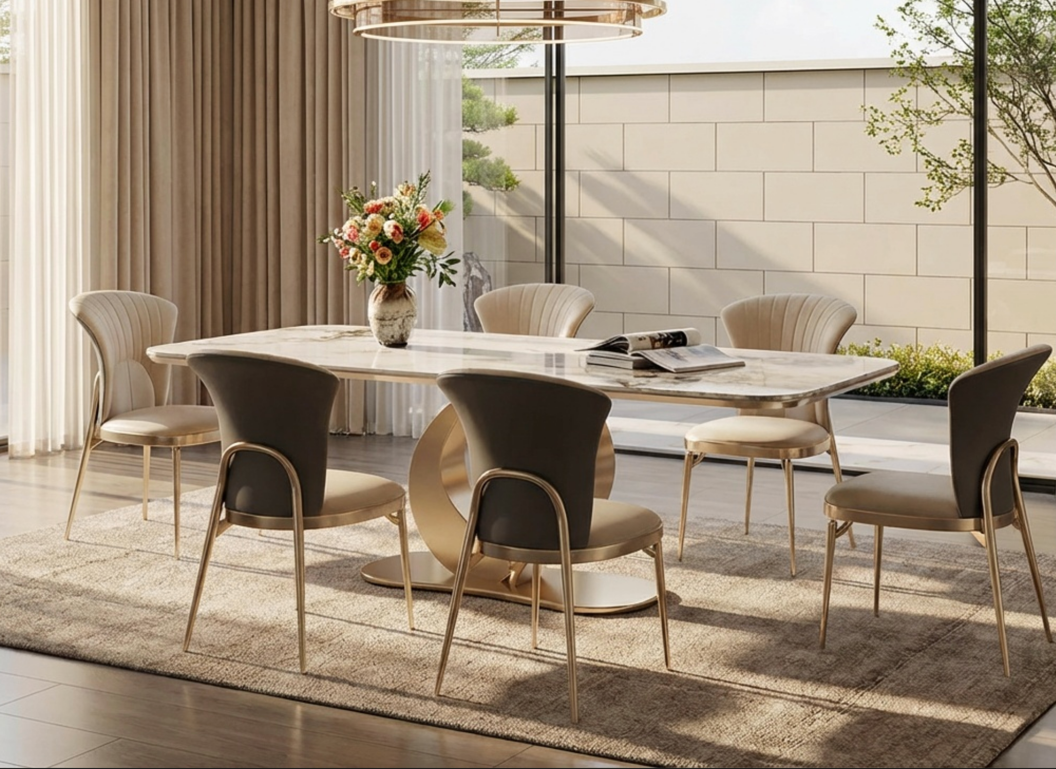 Sintered Stone Dining Tables Canberra | Custom Stone Dining Table Sets ...